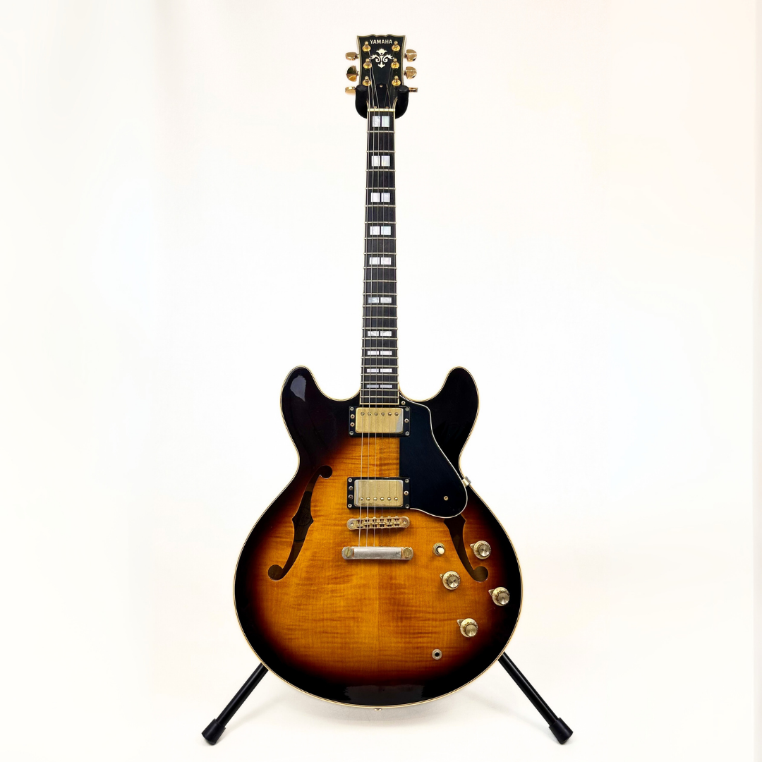 Hall of Fame: 2008 Yamaha SA2200 Semi Hollow Electric Guitar in Brown ...