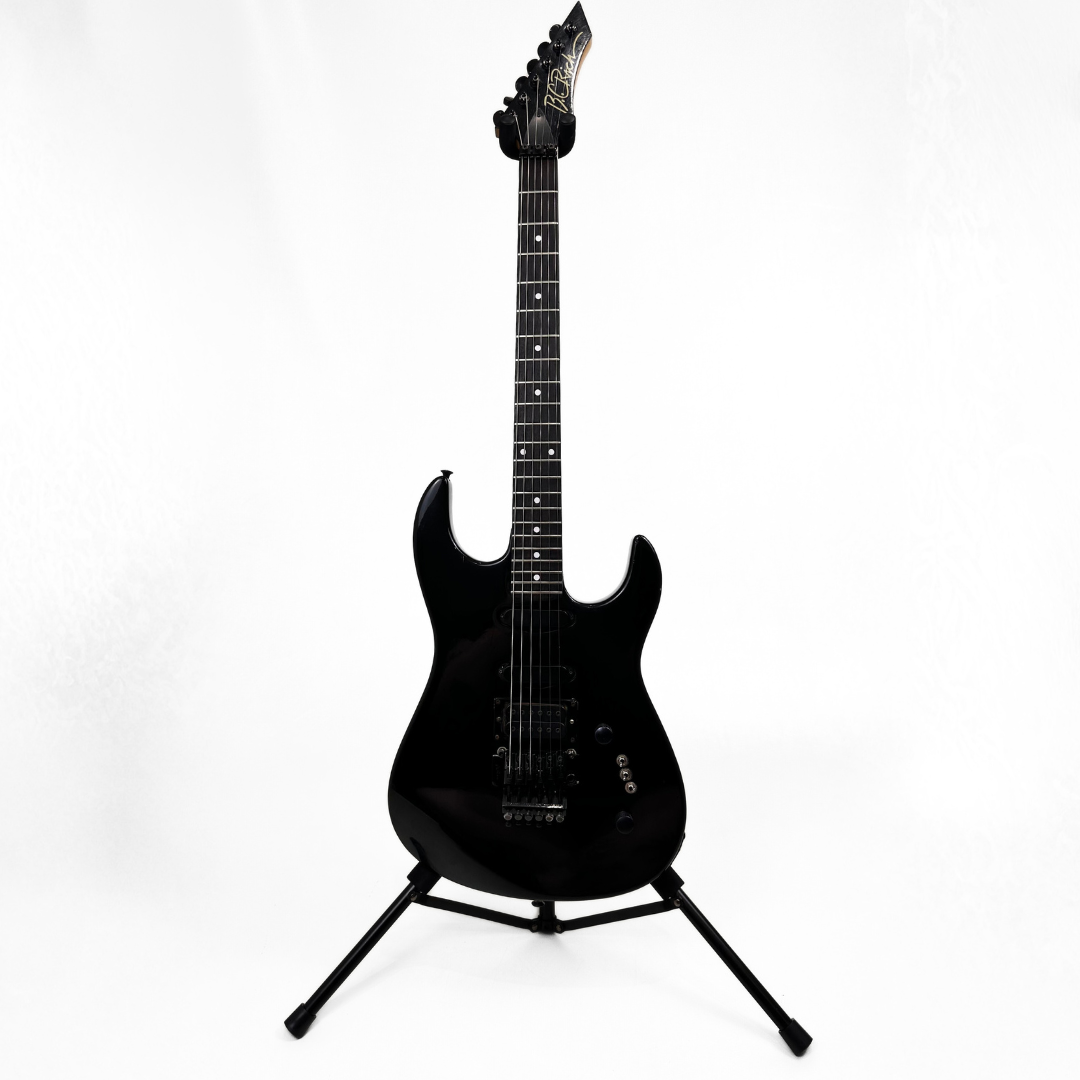 B.C. Rich ST-III Electric Guitar in Gloss Black – Southside Guitars