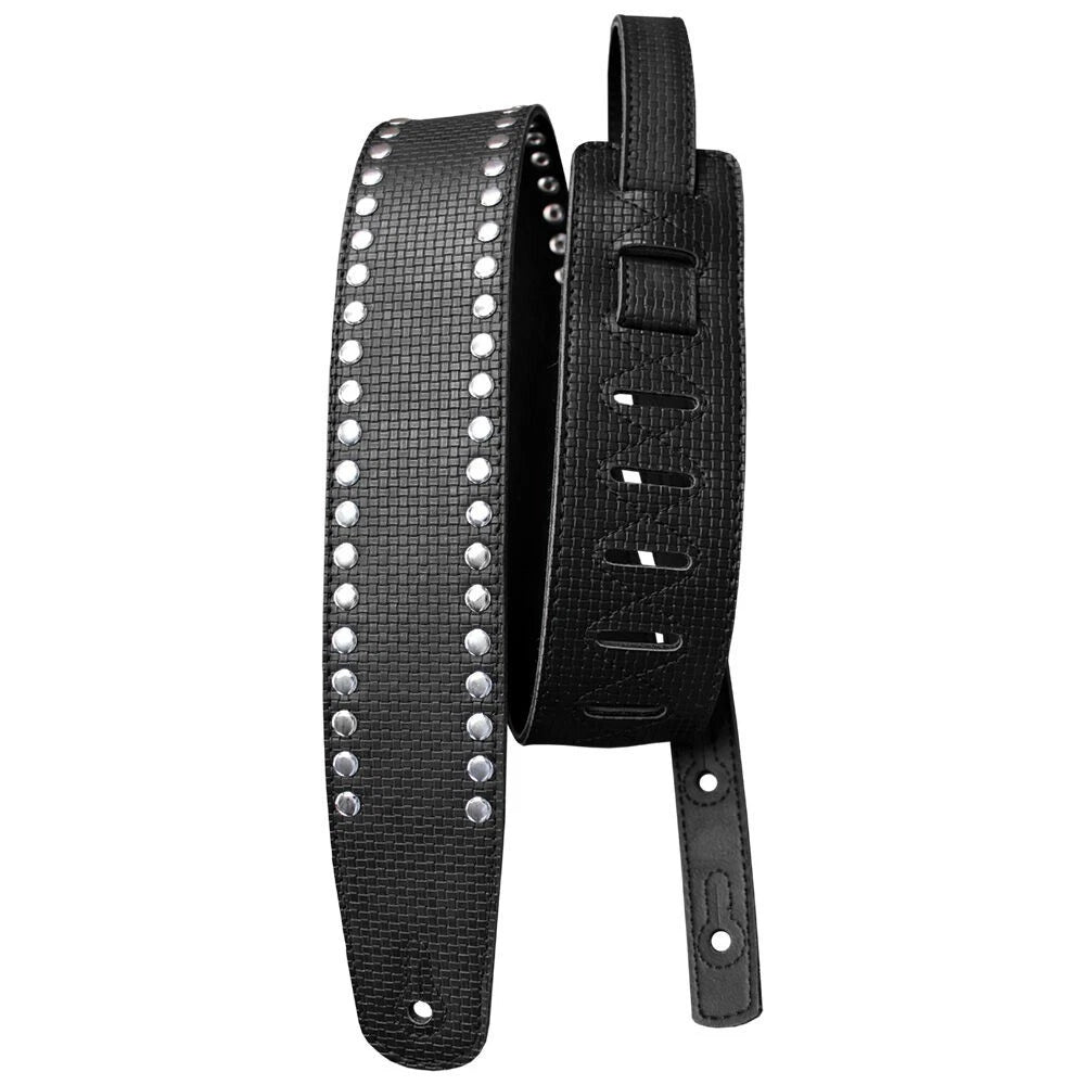 Basso VTL-01 Black Greco Metallic Guitar Strap – Southside Guitars